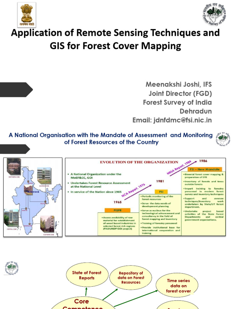 Forest Cover Mapping 10 02 2021 | PDF | Forests