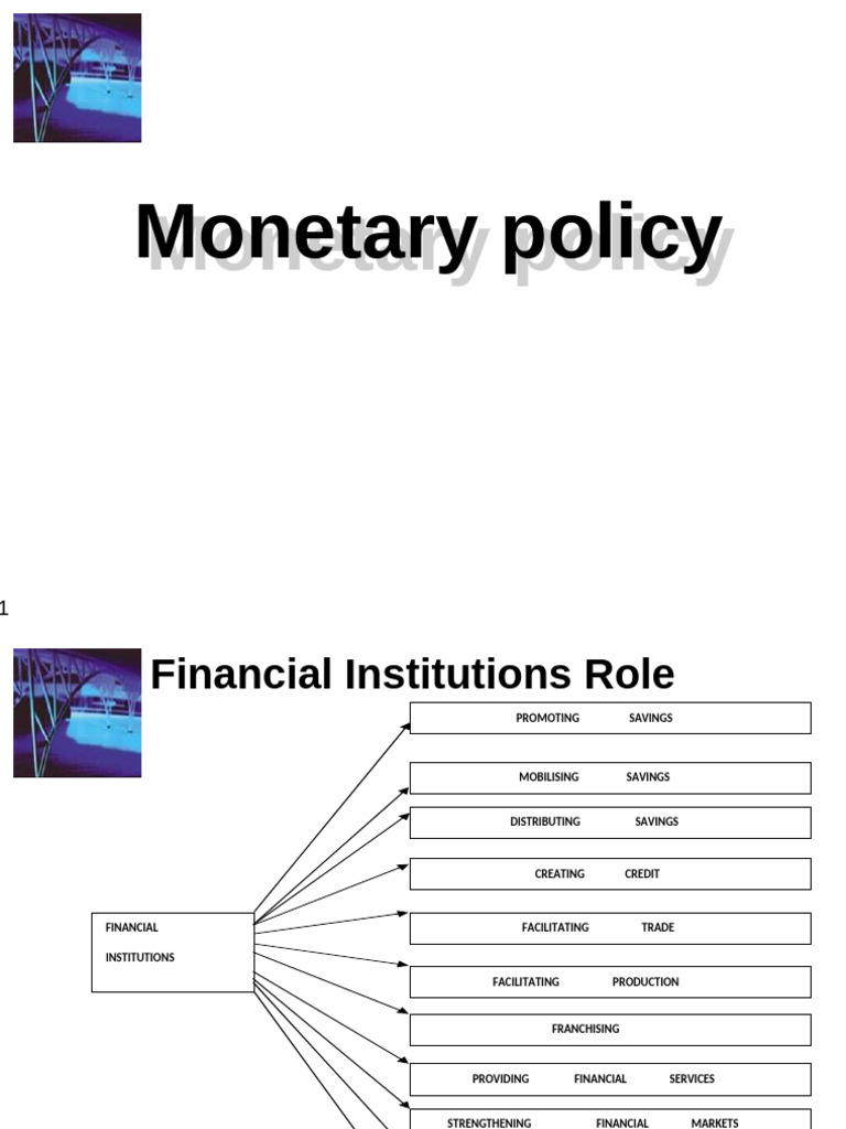 Understanding Monetary Policy and Finance | PDF | Open Market Operation ...