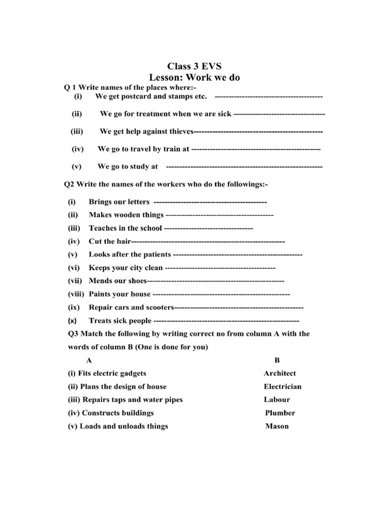 Worksheet 385455 | PDF