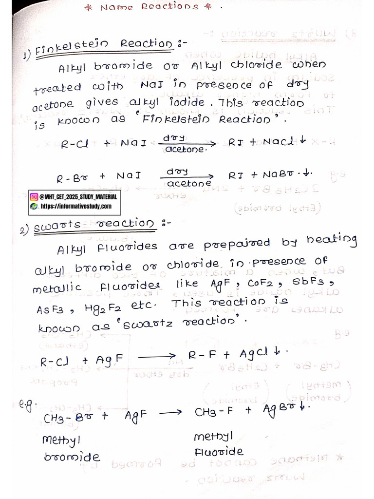 All Name Reactions | PDF