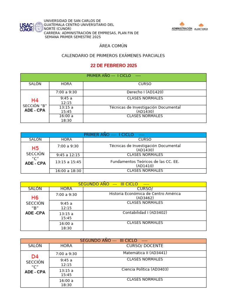 1er. Parcial Pfs Área Común | PDF | Science