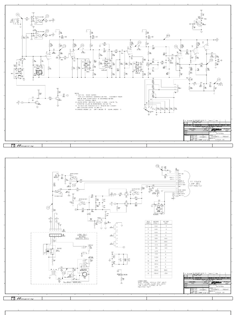 SVT-3PRO Preamp PCB Schematics | PDF