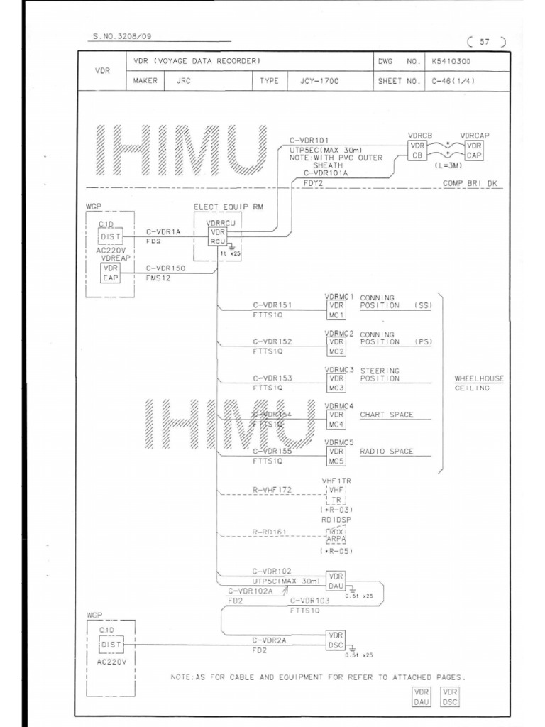 VDR Wiring Diagram | PDF