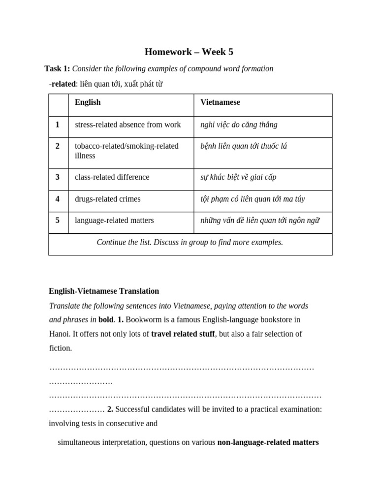 Homework Week 5 | PDF