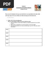 Family Feedback Questionnaire for CDA | PDF | Behavior Modification ...