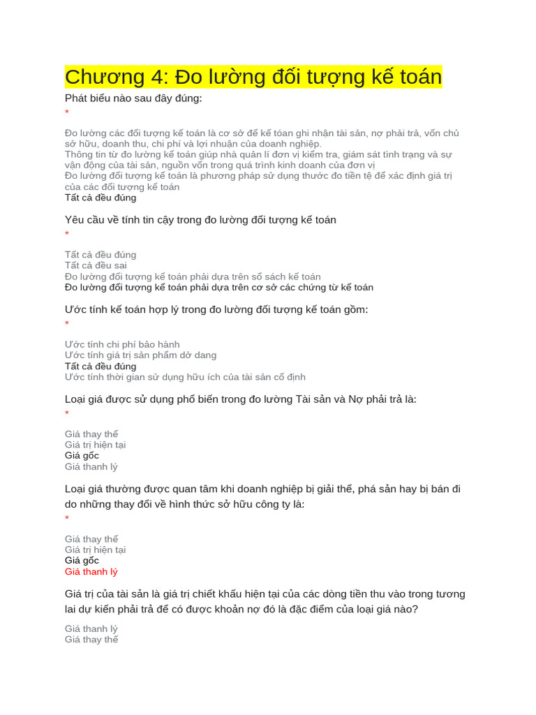 Bai Tap Chuong 4 NLKT | PDF