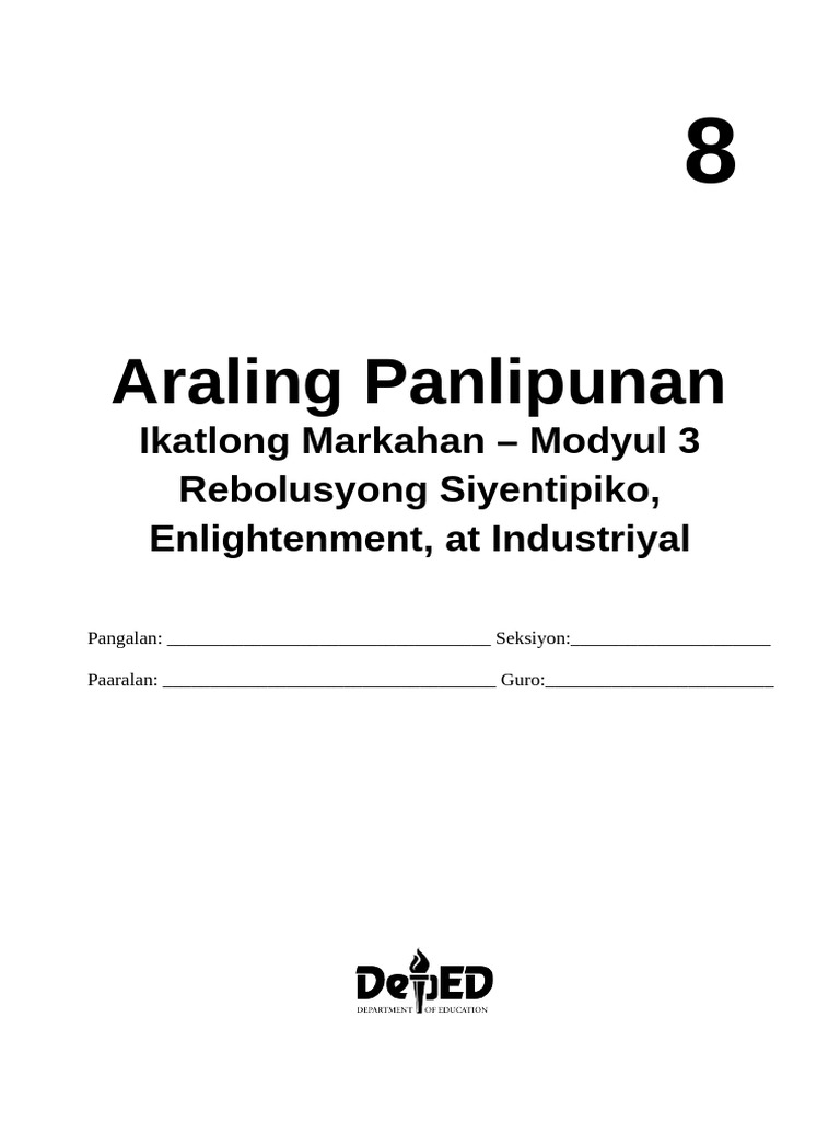 AP8 Q3 Mod3 | PDF