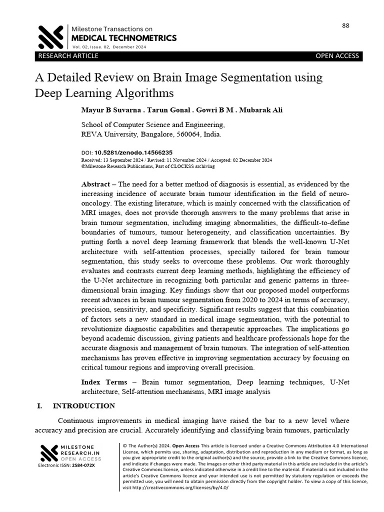 Paper 02 Vol 2 Is 2 TMT | PDF | Image Segmentation | Deep Learning