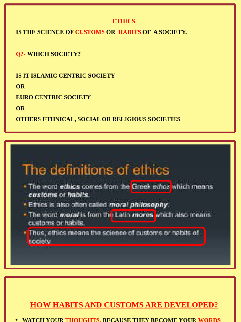 1a Basic Ethics | PDF | Morality | Aesthetics