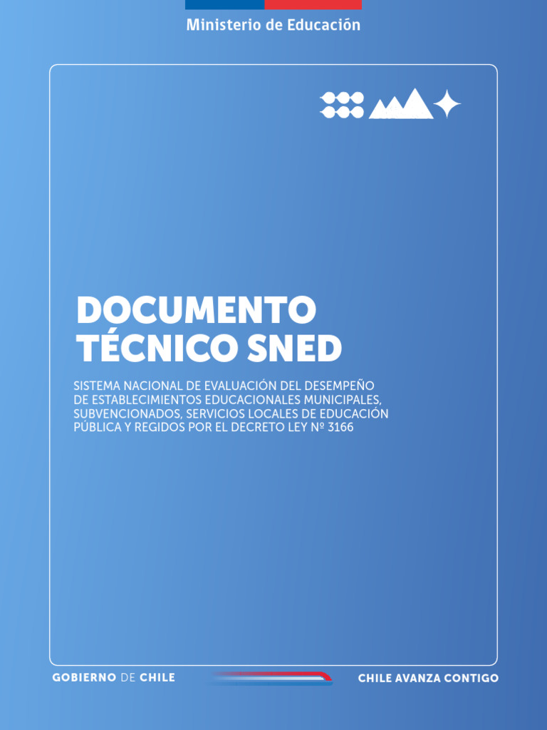 Documento Tecnico SNED 2024 2025 | PDF | Evaluación | Integral