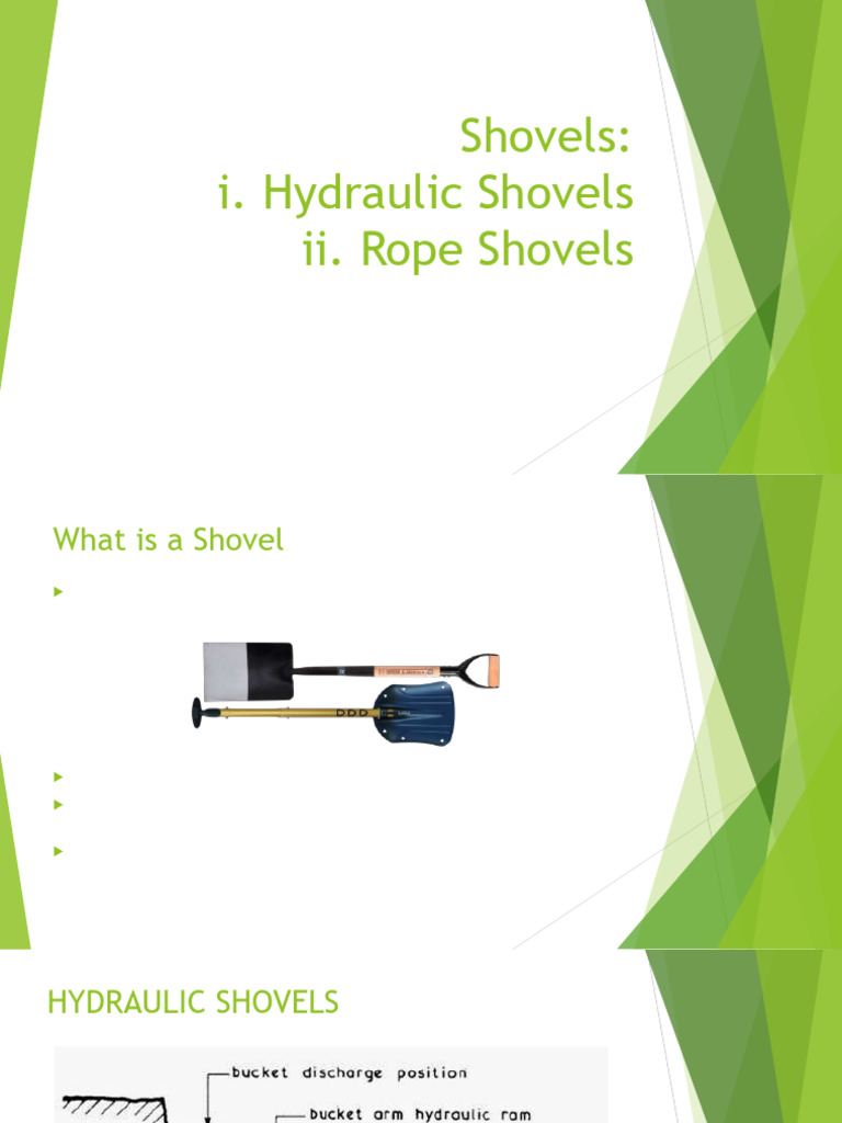 Shovels | PDF