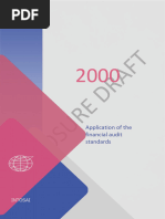 ISSAI 4000 Compliance Audit Standard | PDF | Audit | Internal Control