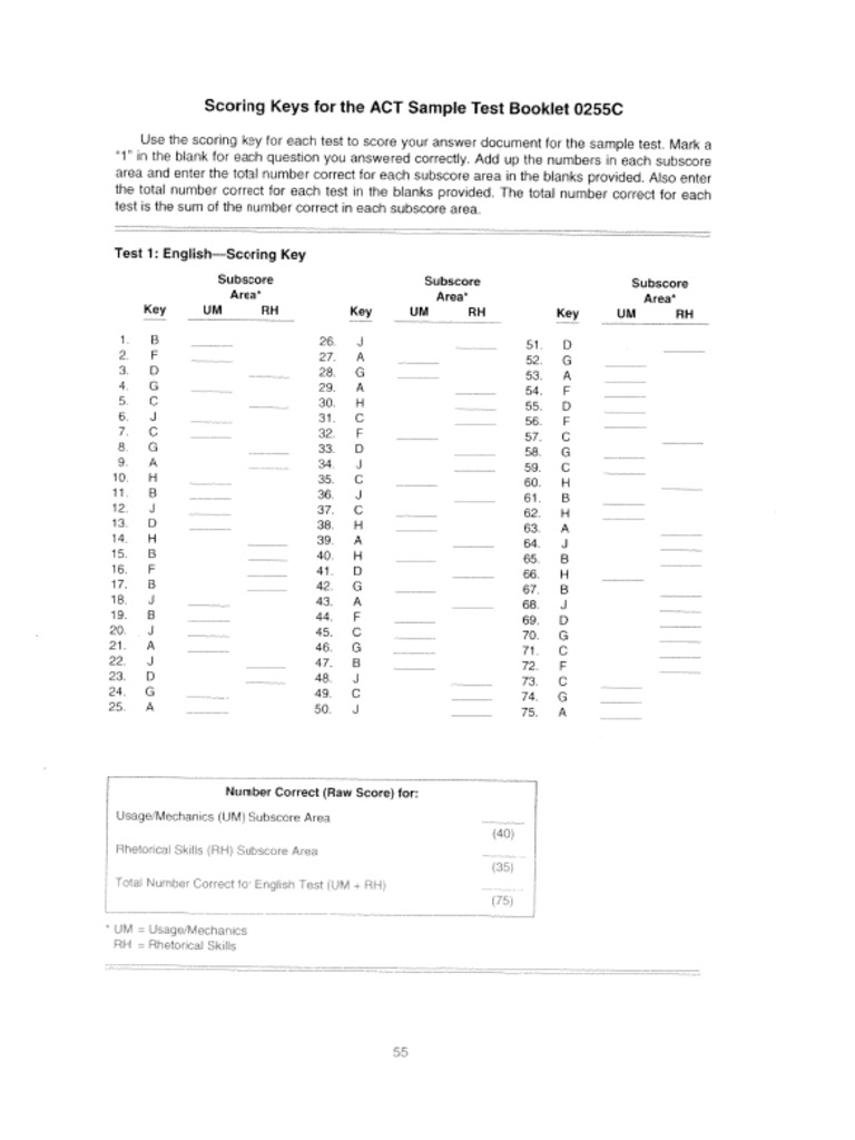 55C Answers | PDF