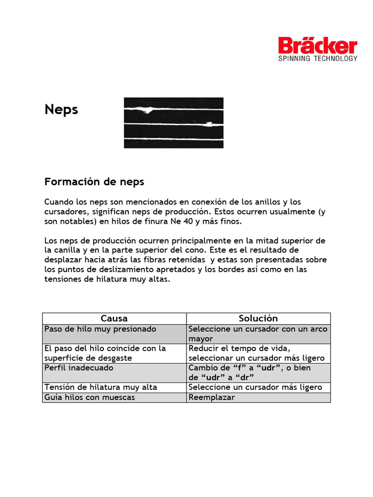 Significado y formación de neps | PDF