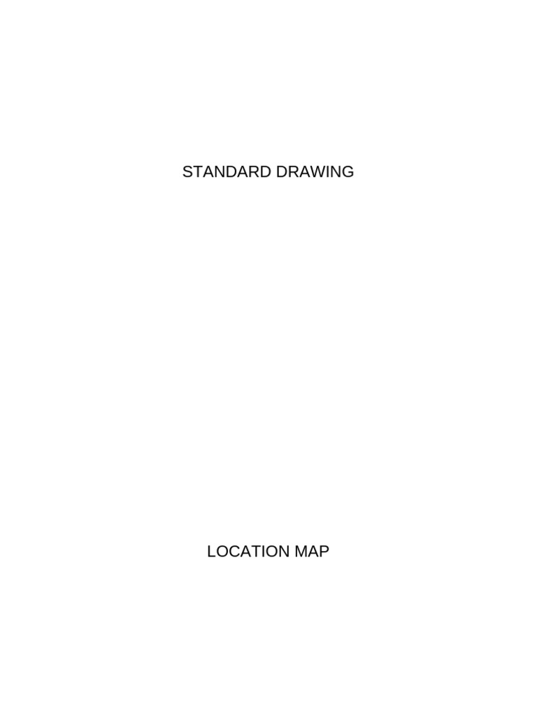 Standard Drawing | PDF