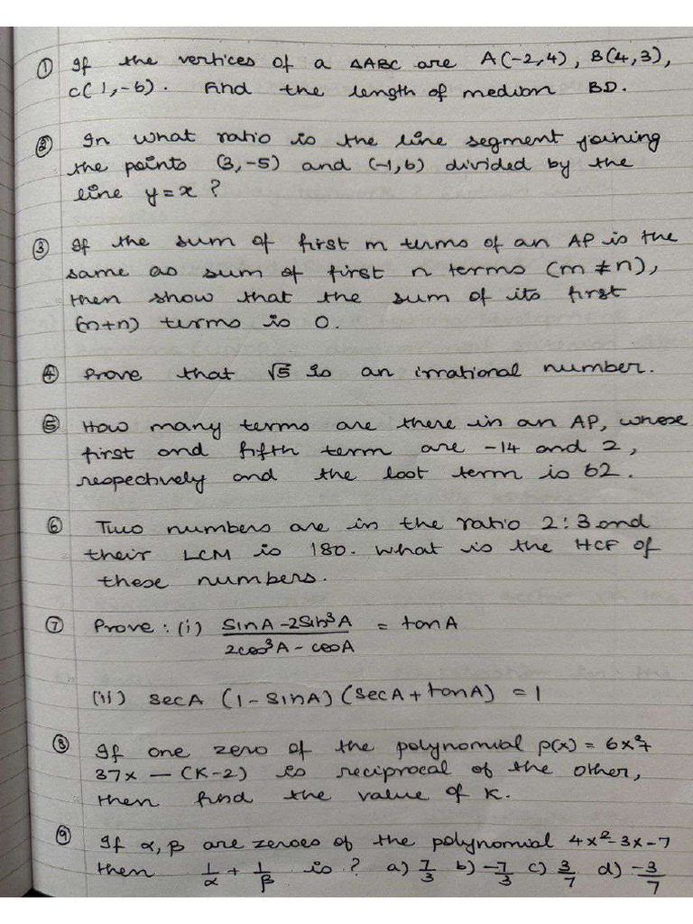 Class 10th Day 29 Secret Assignment - 241029 - 051915 | PDF