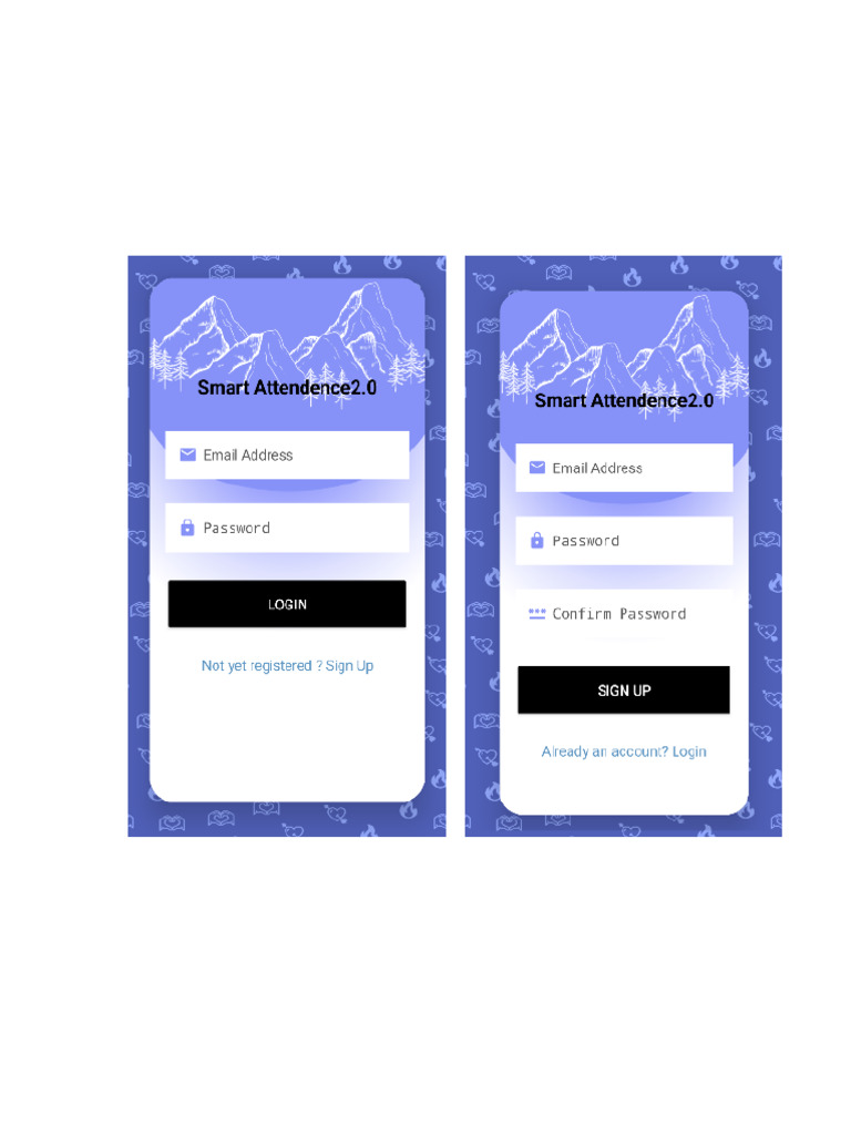 Fig. Login and Signup Page | PDF