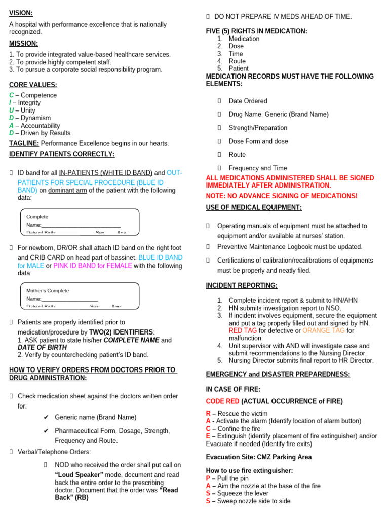 Inspection Guide for Staff | PDF | Coronary Artery Disease | Pneumonia