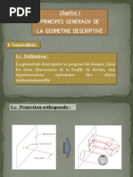 Cours de Géométrie Descriptive | PDF | Ombre | Plan (Géométrie)
