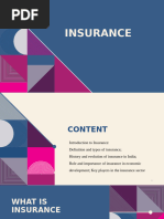 Insurance Awareness and Financial Market For LIC AAO English 1 | PDF ...