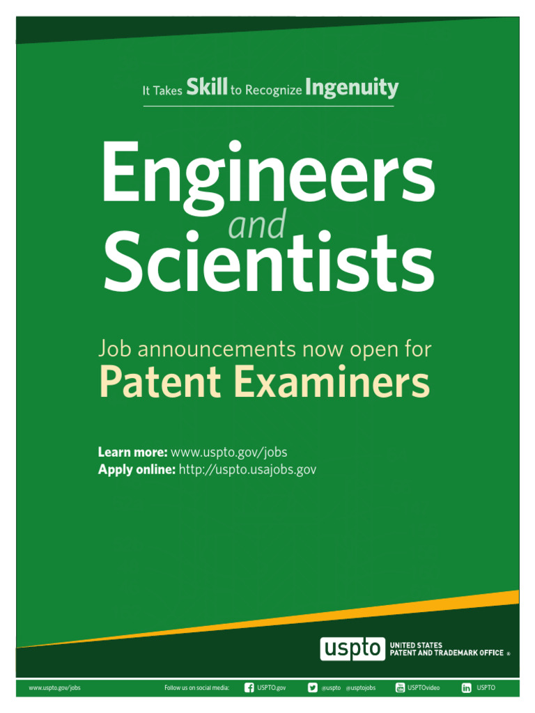 USPTO Patent Examiner Jobs Guide | PDF | United States Patent And ...
