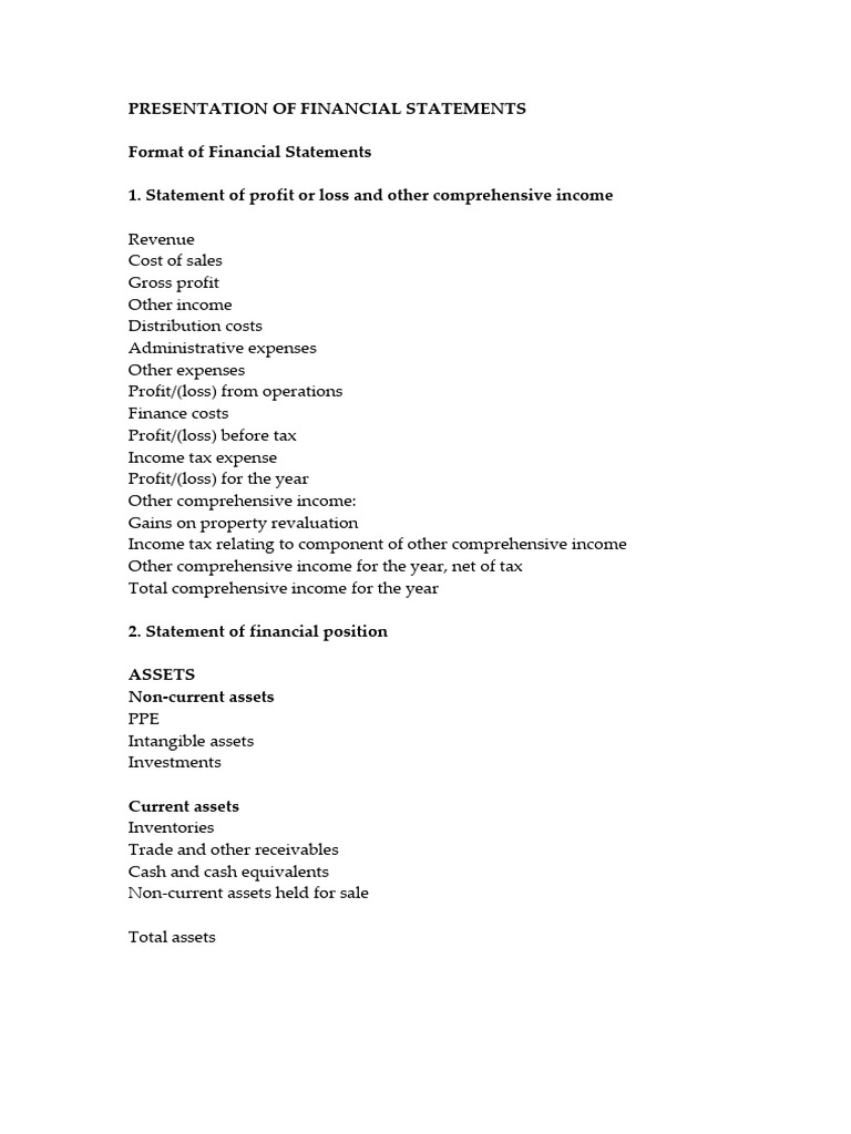 Preparation of Financial Statements | PDF | Expense | Dividend
