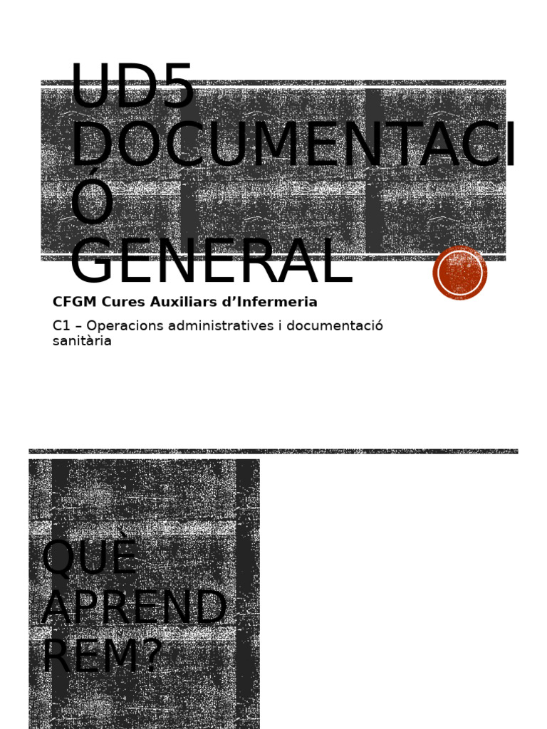 PPT5 UD5 - Documentació General | PDF
