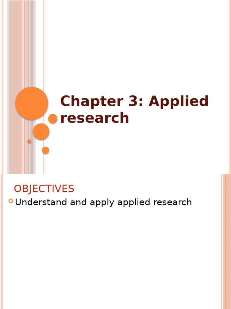 Applied Research for Professionals | PDF | Methodology | Science