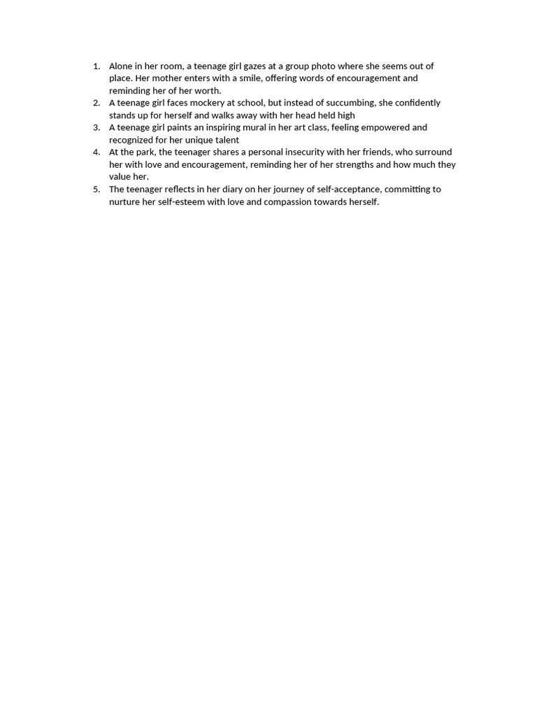 Empowering Self-Acceptance Journey | PDF