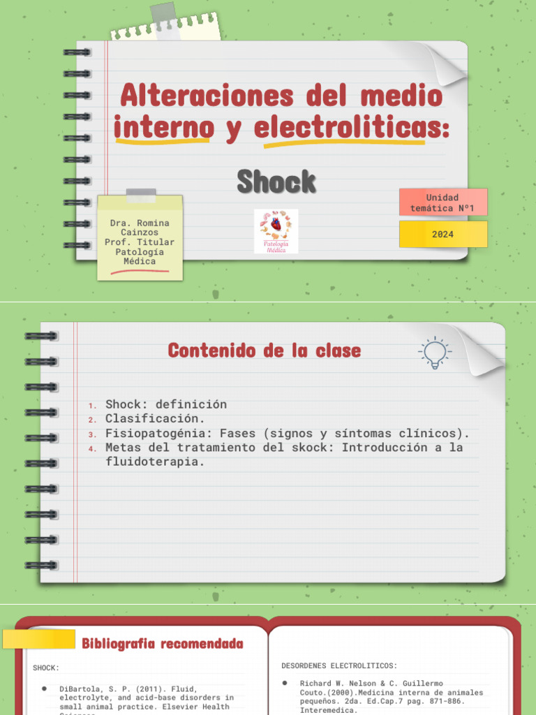 Shock: Definición, Clasificación y Tratamiento | PDF | Corazón | Choque ...