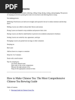 How To Make A Cup of Tea Flowchart | PDF