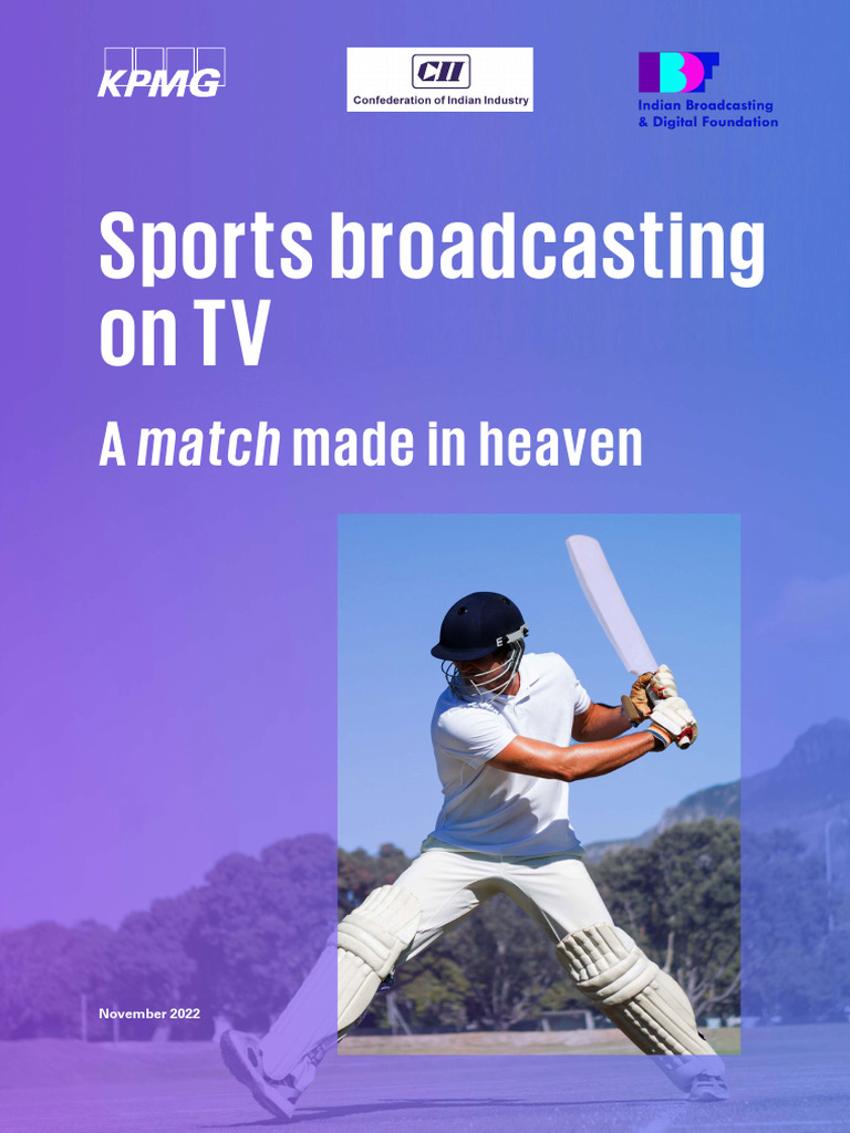 Sports Broadcasting On TV A Match Made in Heaven | PDF | Television ...