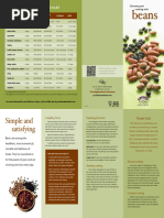 Bean Comparison Chart PDF | PDF