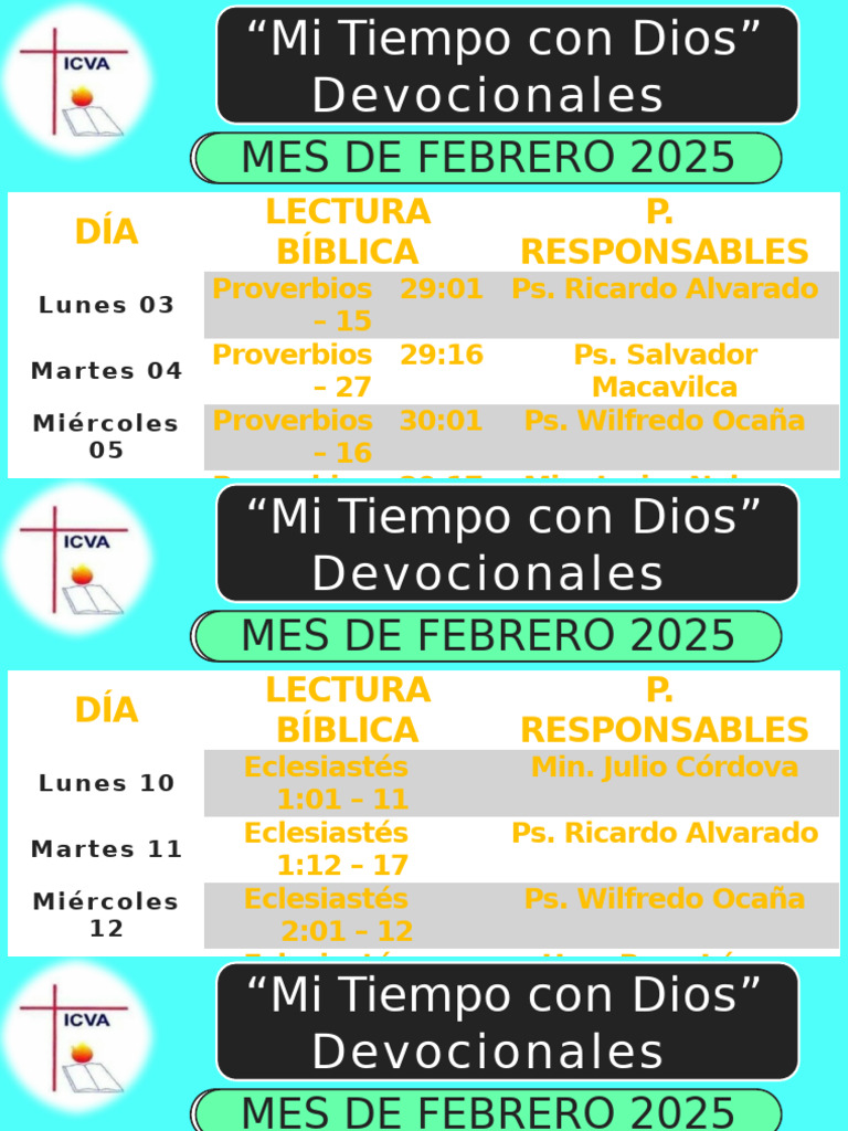 Devocionales Febrero2025 | PDF