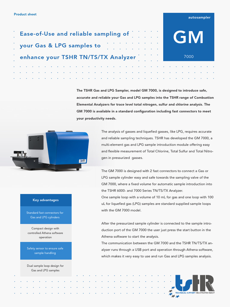 000-TSHR.PS_.GM001.1_GM-7000_HR-1 | PDF | Liquefied Petroleum Gas | Gases