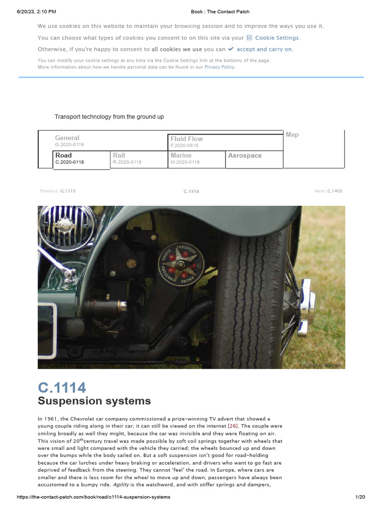 Book - The Contact Patch-C1114-Suspension Systems | PDF | Vehicle ...