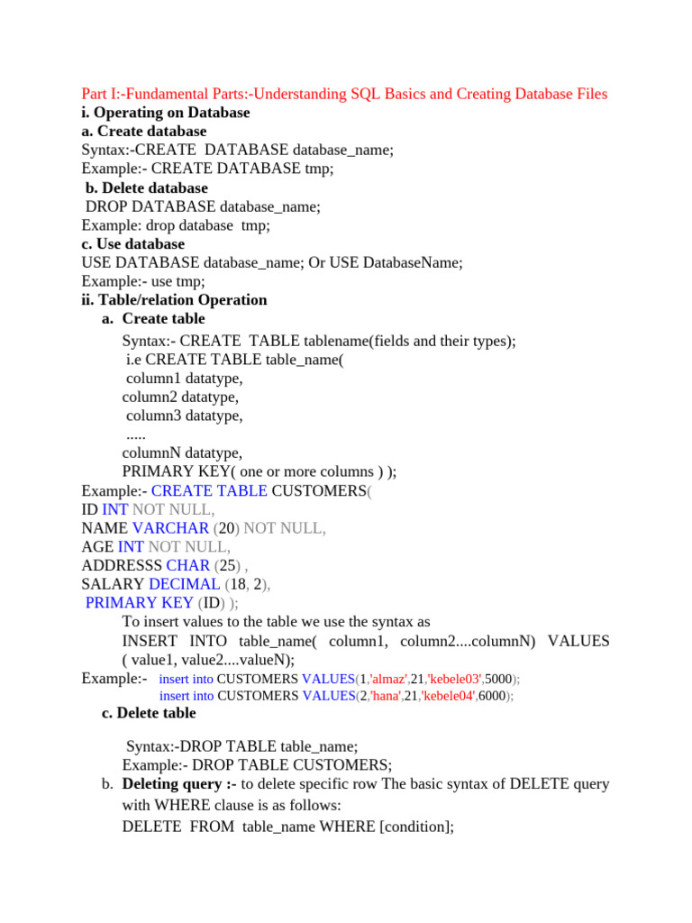 advanced database lab manual (2) | PDF | Data Management Software | Sql