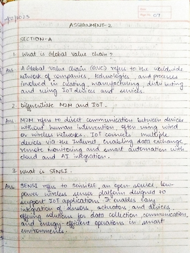 IOT Assignment 2 | PDF