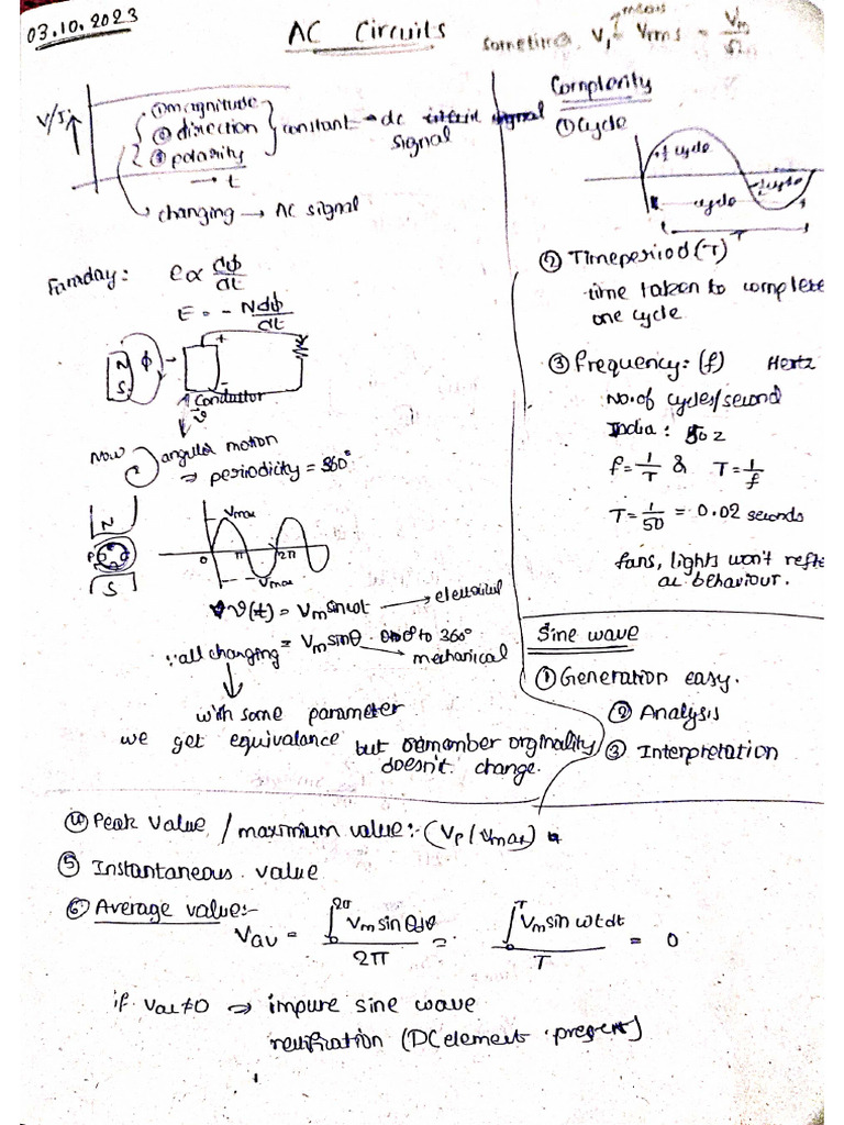 Physics Current Notes | PDF