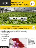 Major Kharif and Rabi Crops List | PDF | Pea | Bean