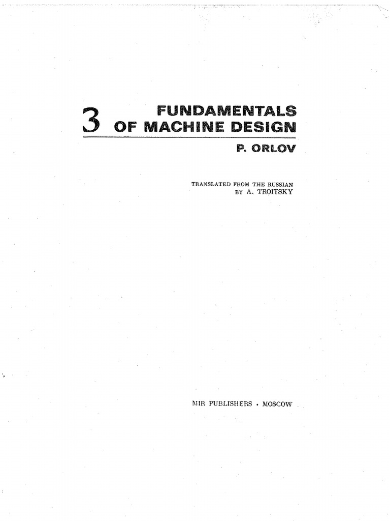 Fundamentals of Machine Design-03 | PDF