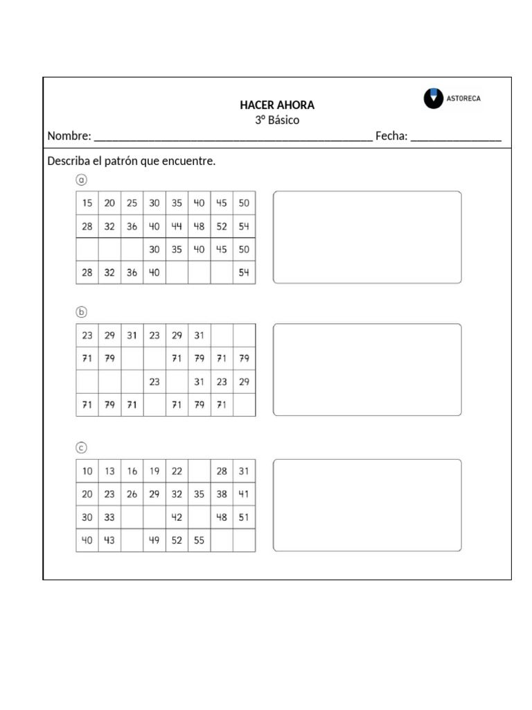 Patrones - Identificar El Patrón | PDF