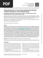 CSI Inventory and Scoring | PDF | Headache | Medicine