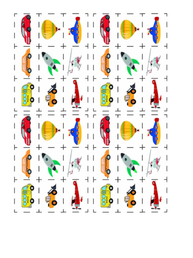 Actividades Medios de Transporte | PDF