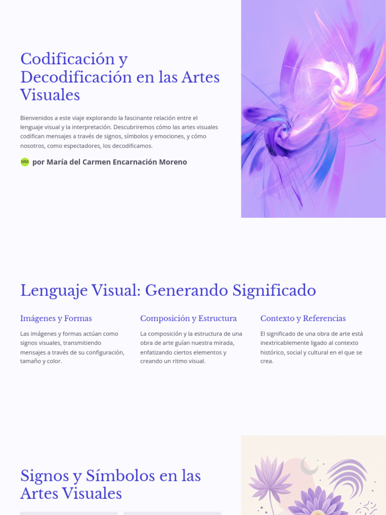 Codificación y Decodificación Visual | PDF | Los símbolos | Las emociones