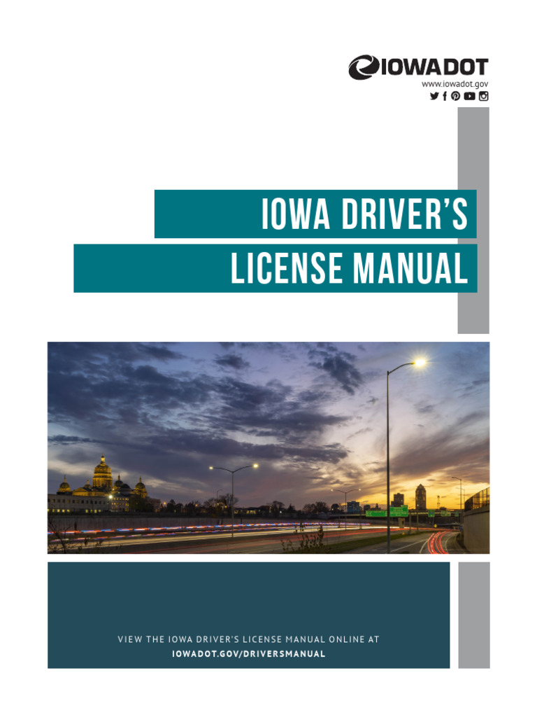 Drivers Licensing Manual IOWA | PDF | Intersection (Road) | Traffic