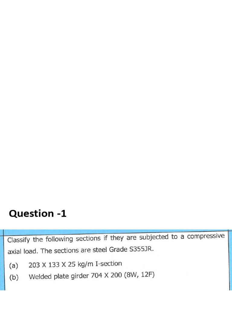 Axial Compression - Example-5 | PDF