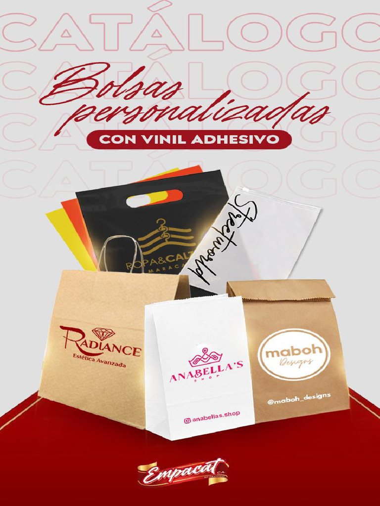 01 Catalogo Bolsas Personalizadas Mayo 2024 | PDF