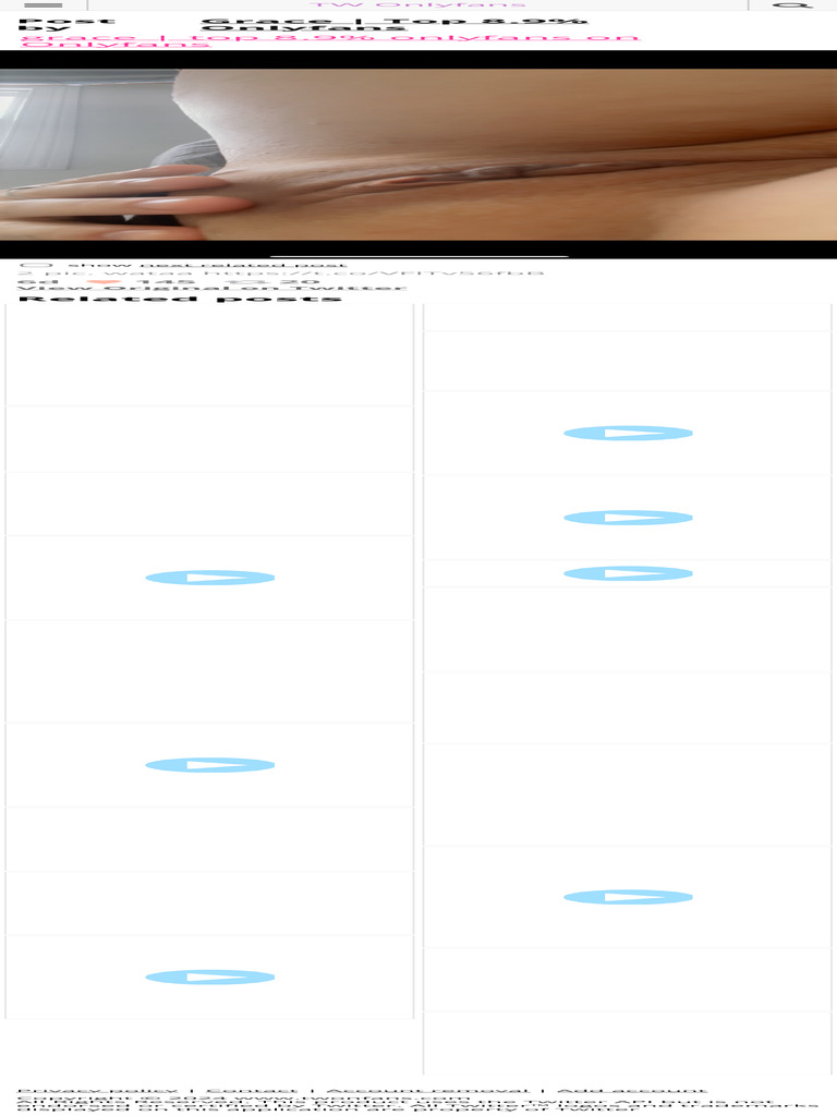 TW Onlyfans - 2 Pic. Grace Top 8.9 Onlyfans. Twitter. Wataa. 1109 AM - 15 Dec 2024 | PDF