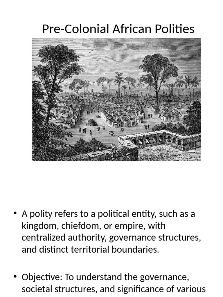 Pre-Colonial African Governance | PDF | Monarchy | Africa